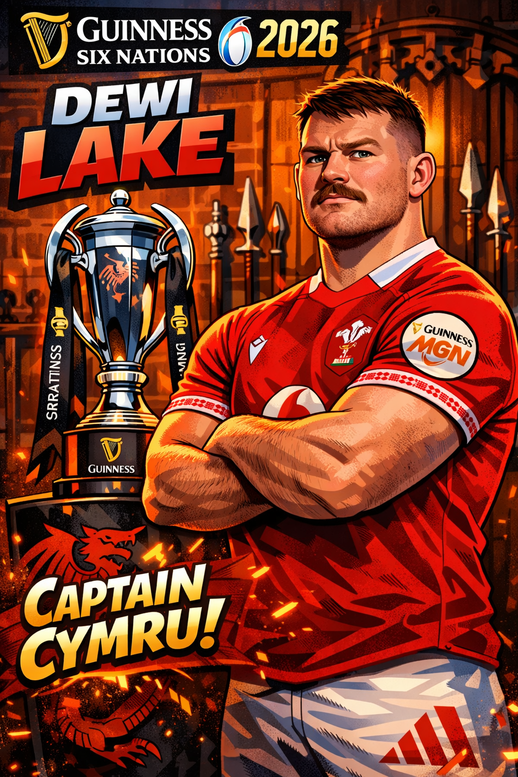 Dewi Lake Captain Cymru Speaks | Mike Pearce Rugby